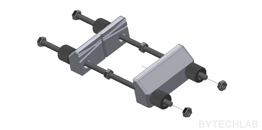 3D Printed PCB Vise - ByTechLab